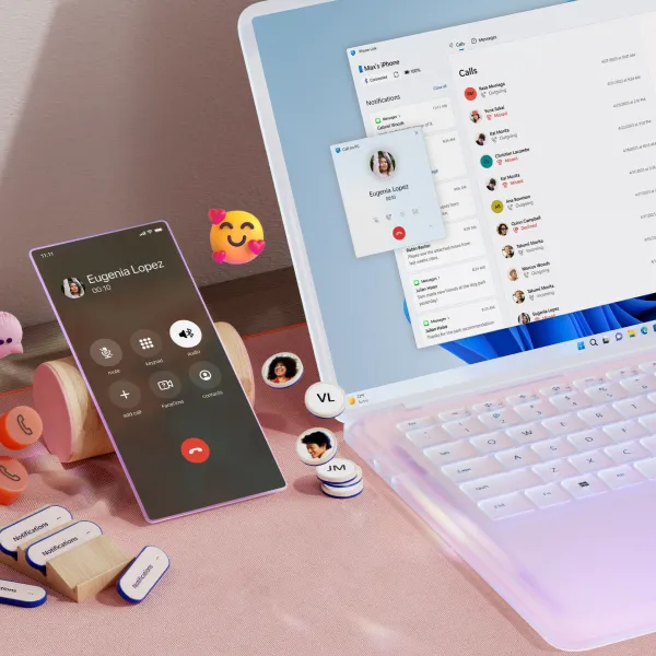 So sánh Phone Link với Intel Unison khi liên kết Windows với iPhone